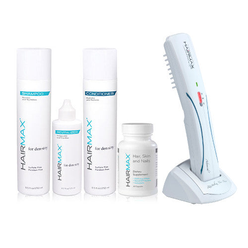 Treating Hair Loss With Hand Free Lasers - HairMax