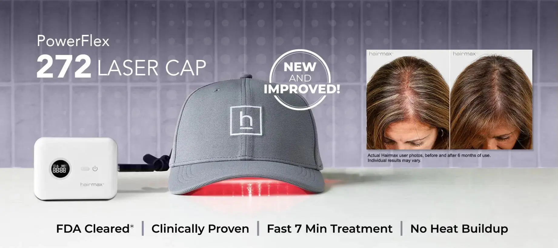 HairMax Laser Hair Growth Devices to Reverse Thinning Hair